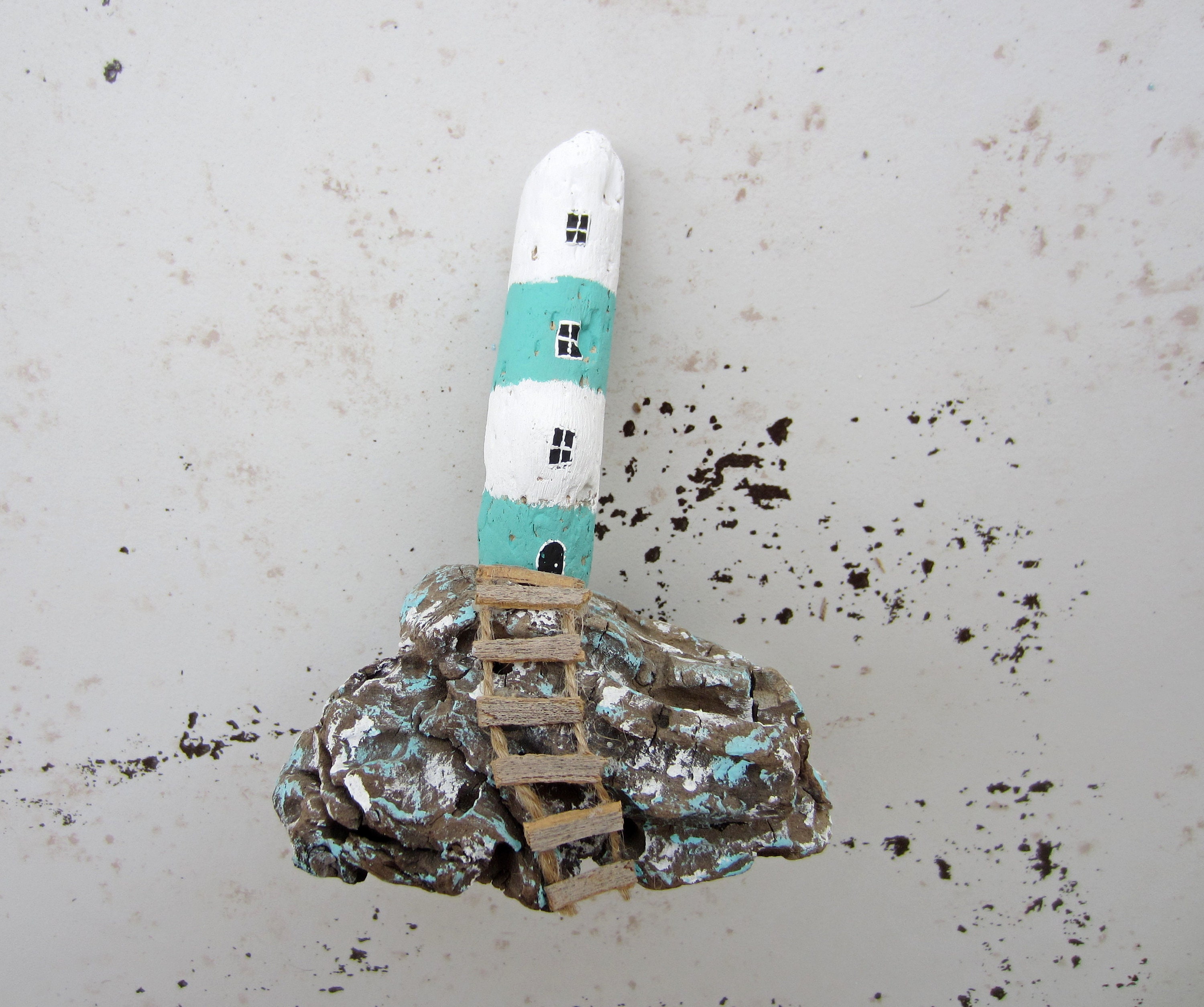 Rustic Lighthouse Desk Table Decoration, Nautical Decorations for Home ...