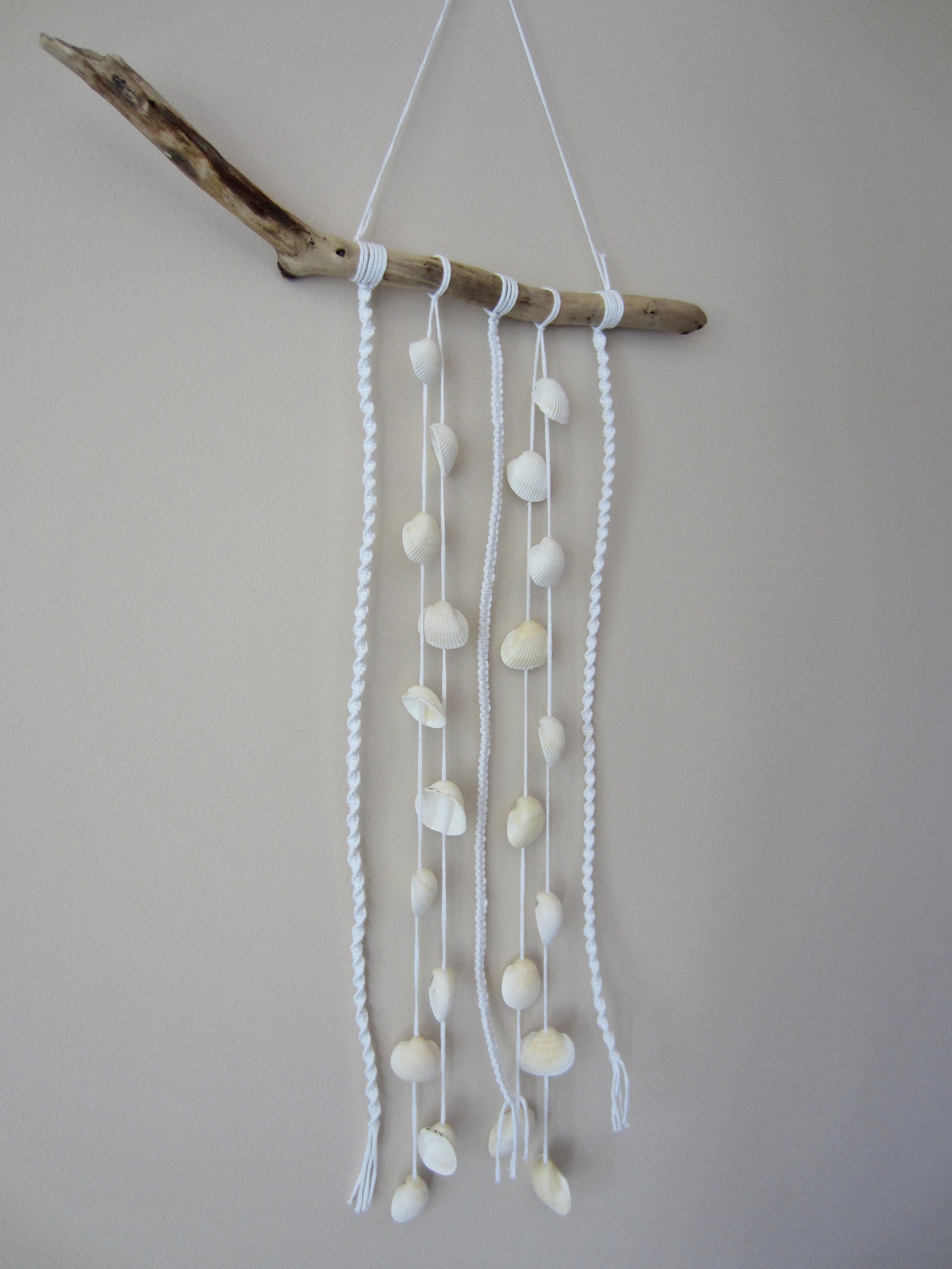 Macrame Wall Decor Macrame and Seashells Wall Hanging - Etsy