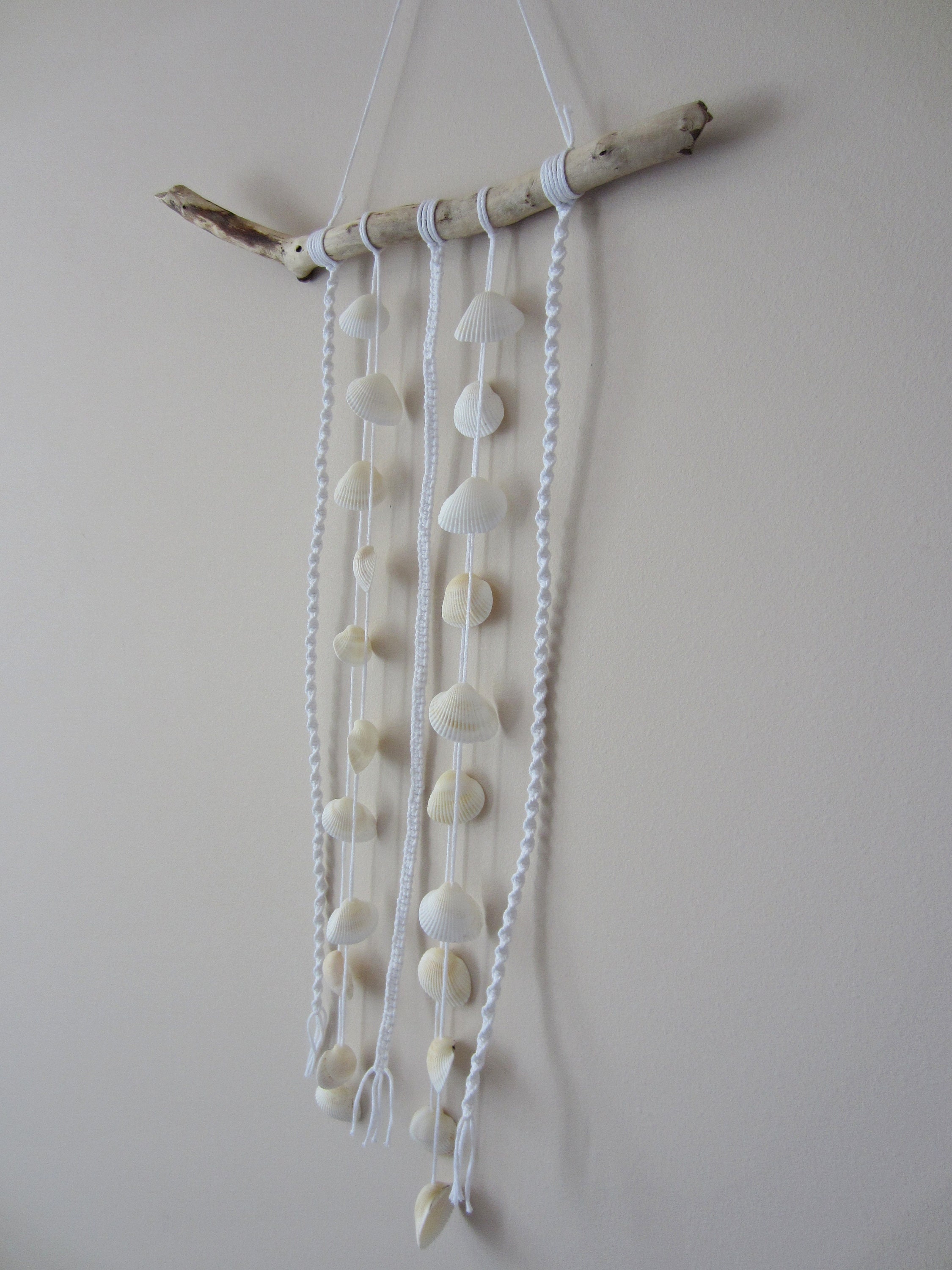 Macrame Wall Decor Macrame and Seashells Wall Hanging - Etsy