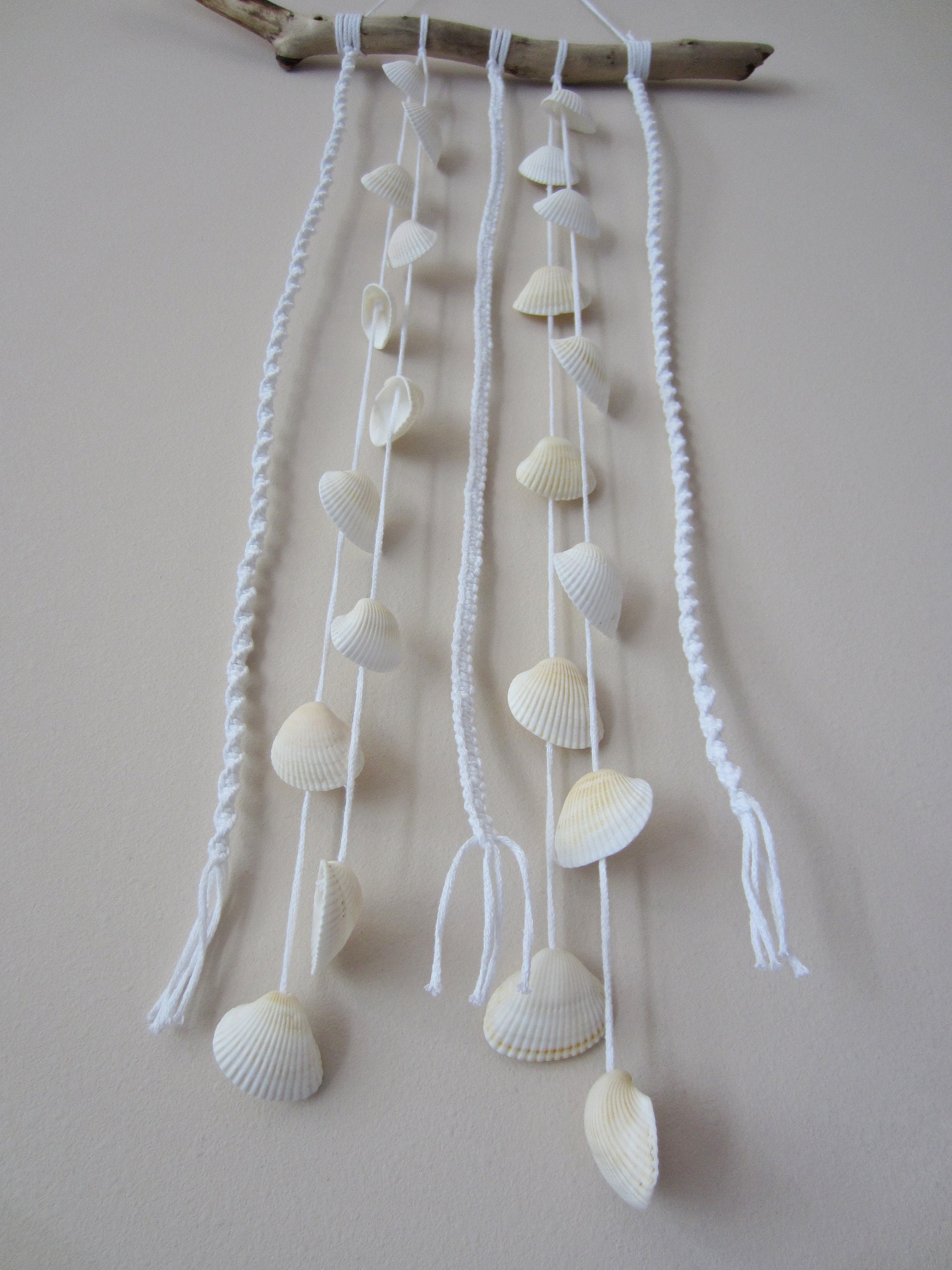Macrame Wall Decor Macrame and Seashells Wall Hanging - Etsy