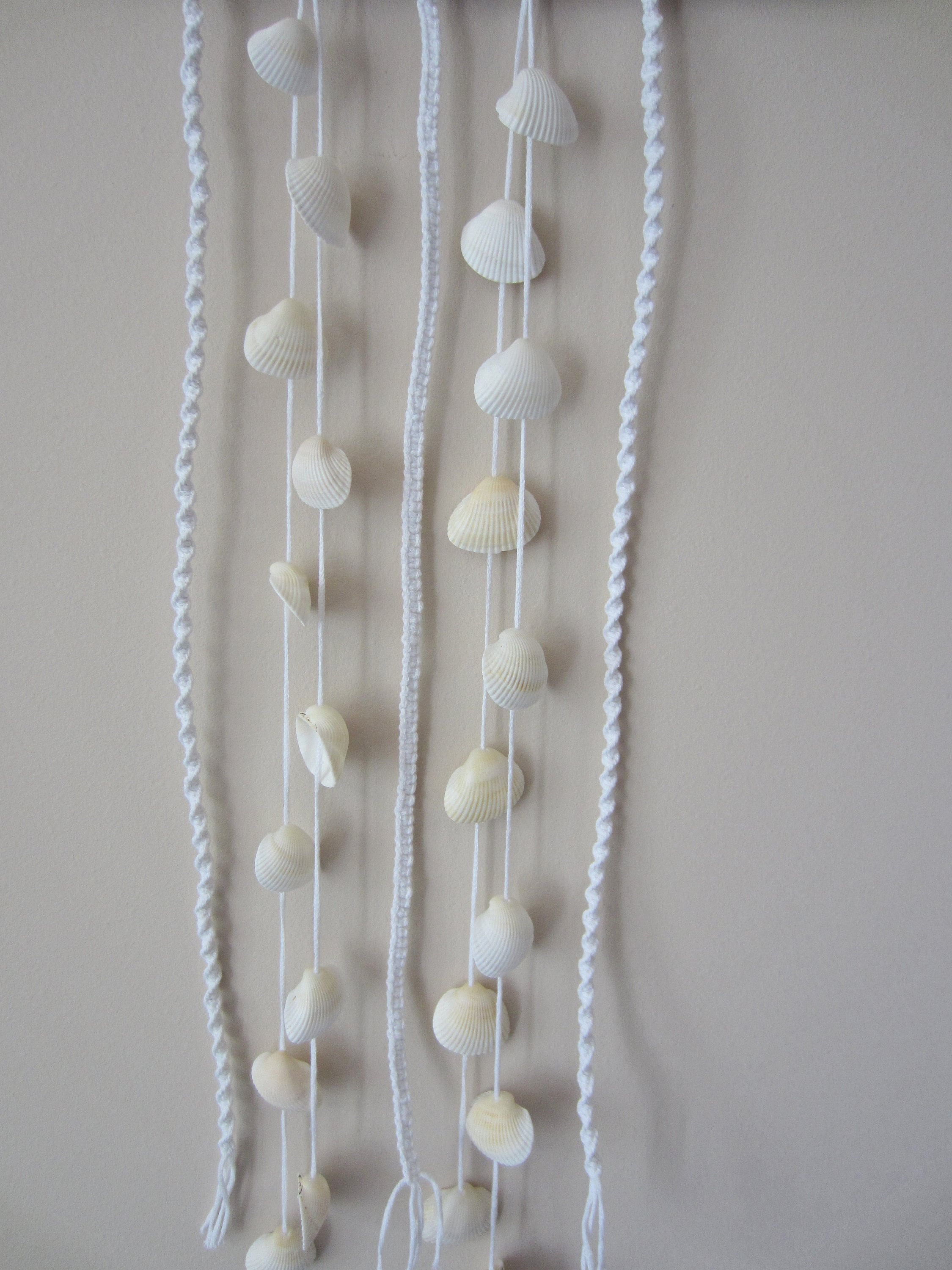 Macrame Wall Decor Macrame and Seashells Wall Hanging - Etsy