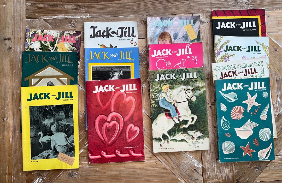 Jack and Jill Reading and Activity Books - Etsy
