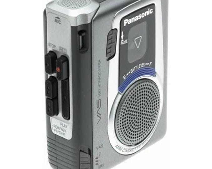 Panasonic Mini Cassette Recorder - Etsy