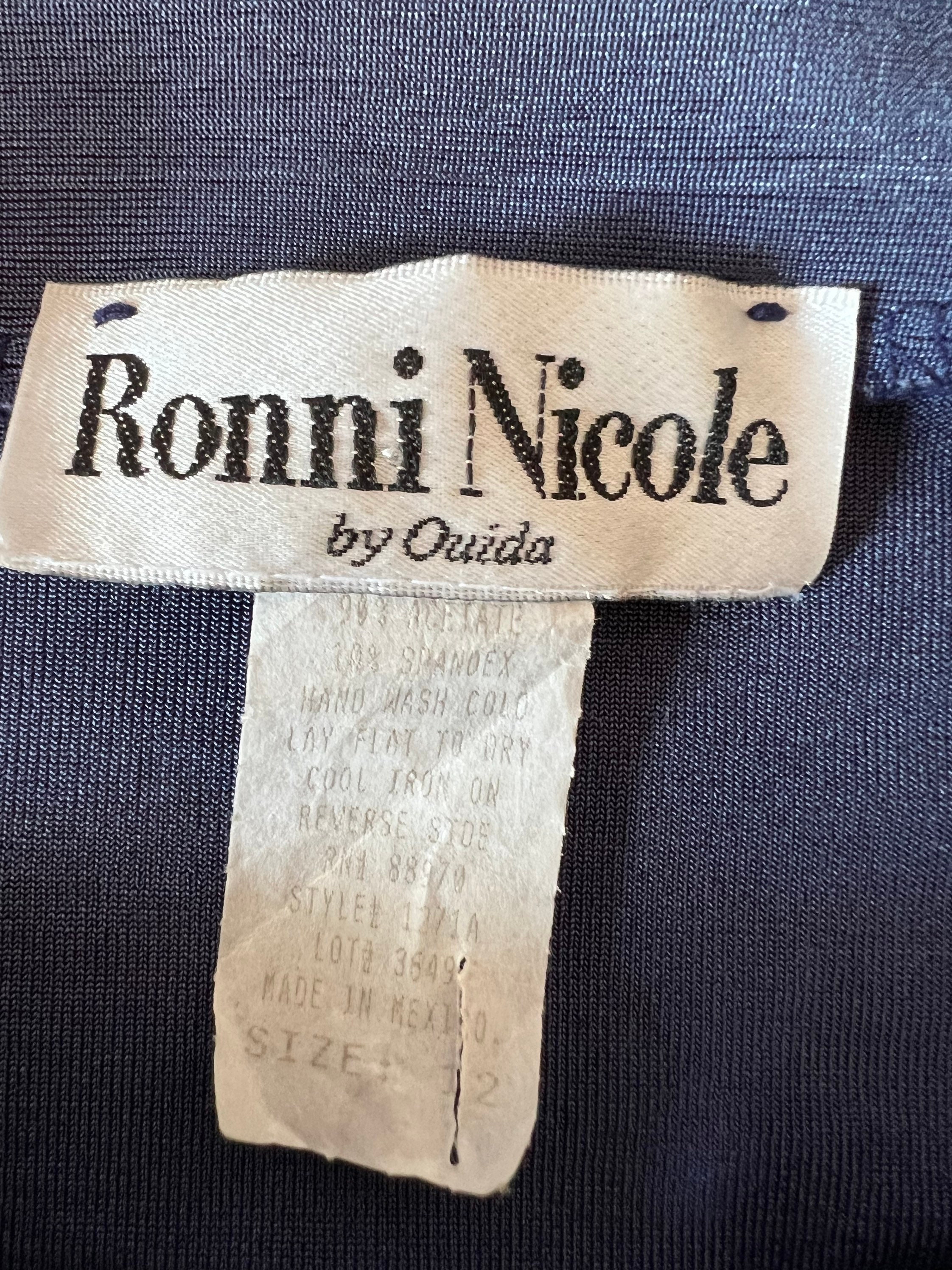 Ronni Nicole by Ouida One Button Cardigan Size 12 - Etsy