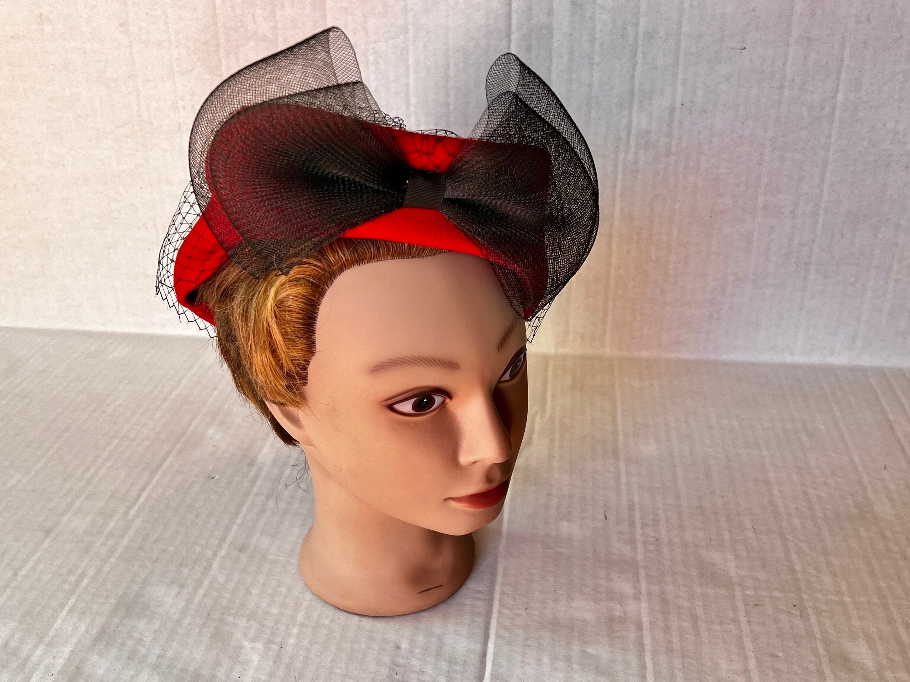 Bollman Wool Felt Red Hat - Etsy