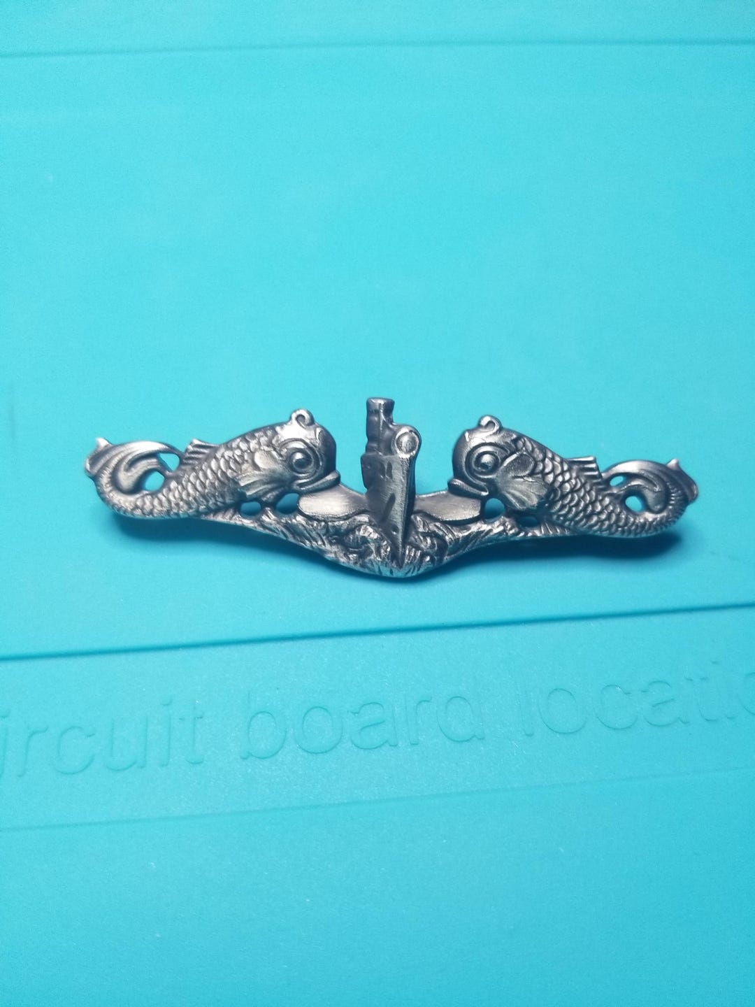 Custom Submarine Warfare Pin – Personalized Navy Dolphin Insignia Gift ...
