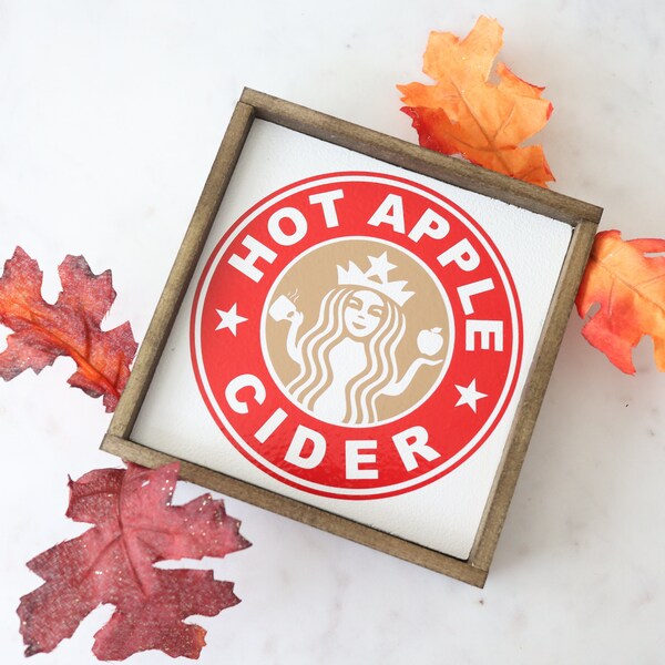 Hot Apple Cider Bar Sign - Etsy