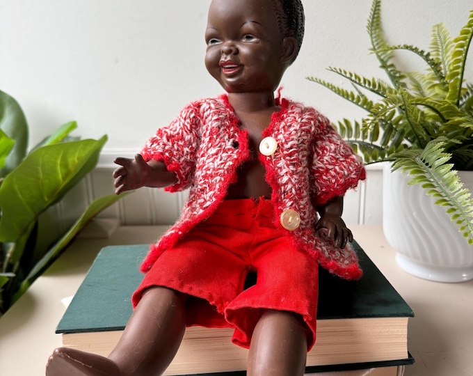 RARE Vintage 1960s Calypso Bill Doll With Clothes, MCM Mid Century Doll ...