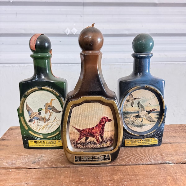 Jim Beam Decanters - Etsy