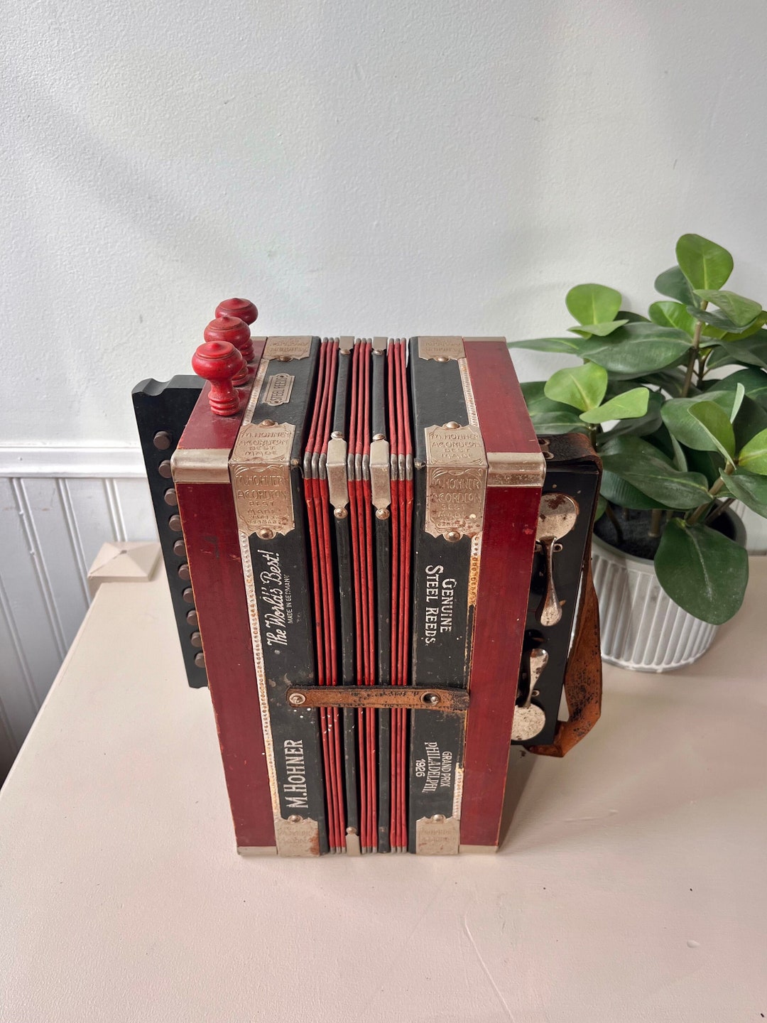 Vintage 1920s M. Hohner Accordion 1926, Antique Musical Instruments ...