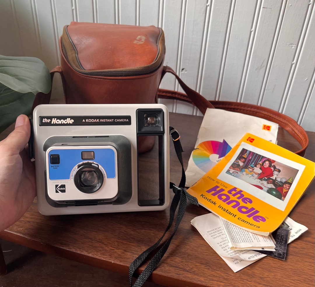 Vintage 1970s Kodak the Handle Instant Camera With - Etsy