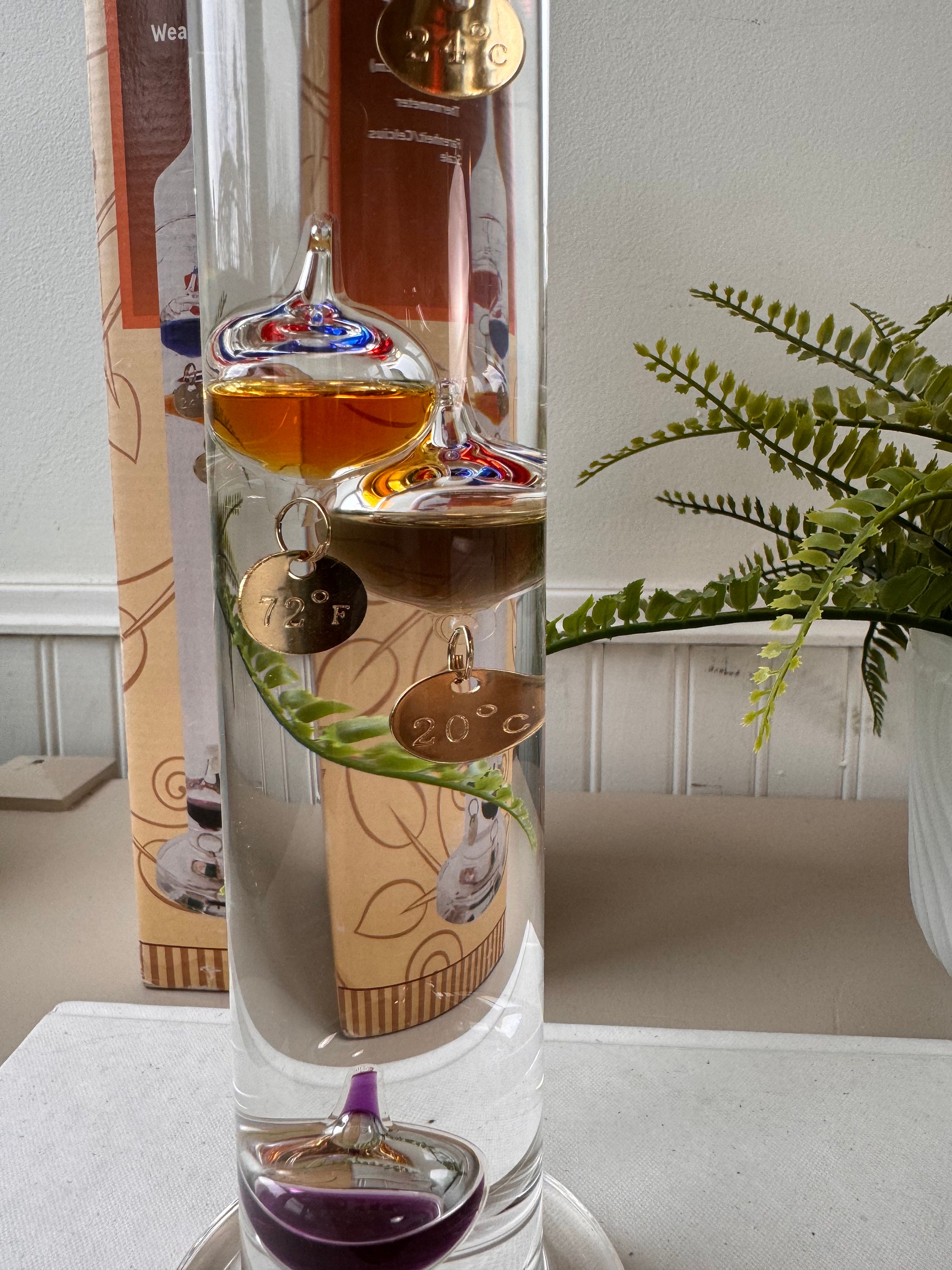 Vintage 1980s Galileo Free Standing Thermometer, Made in Germany ...