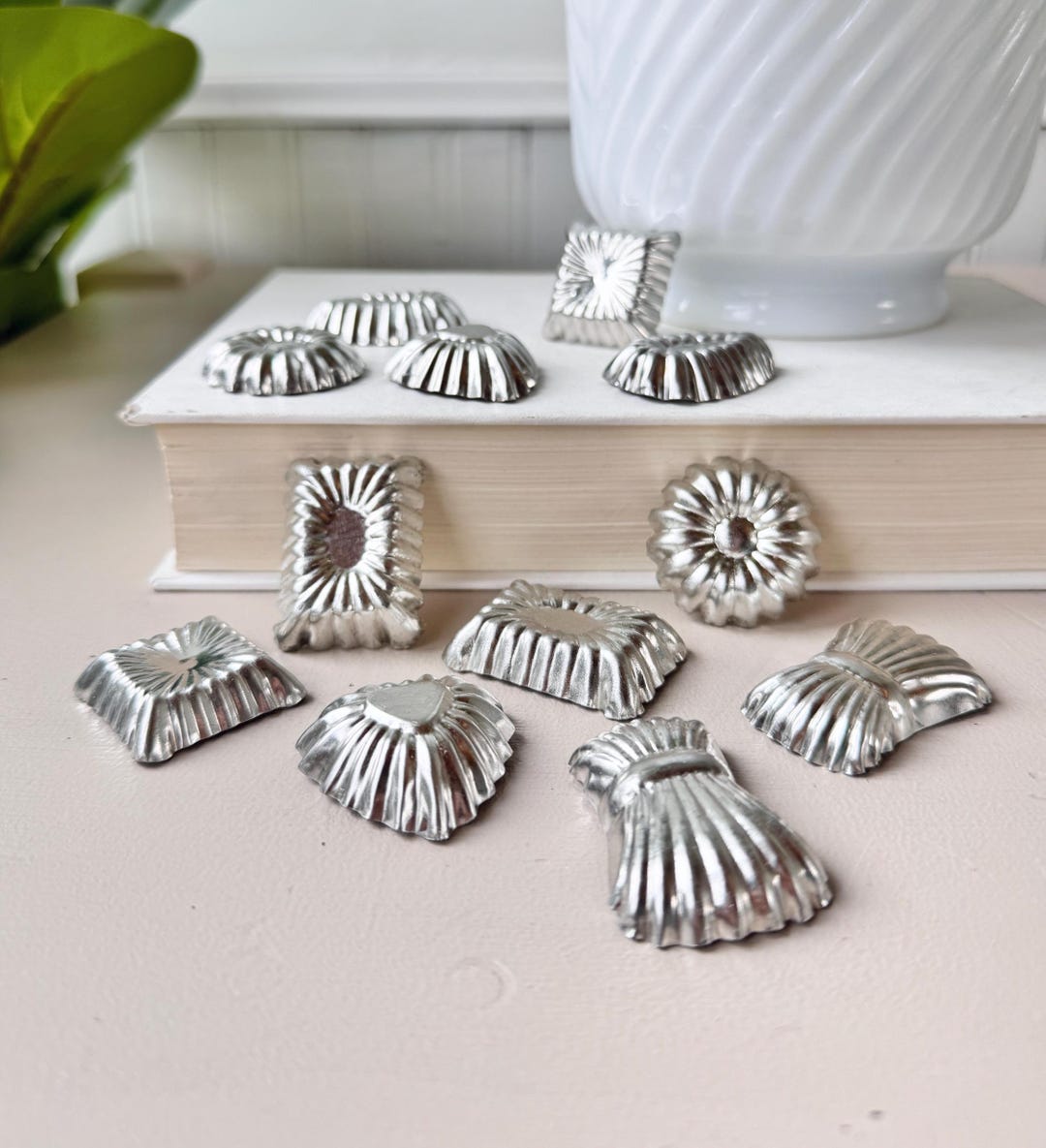 Vintage 1950s W. Germany Tin Candy or Chocolate Moulds, Set of 12, MCM ...