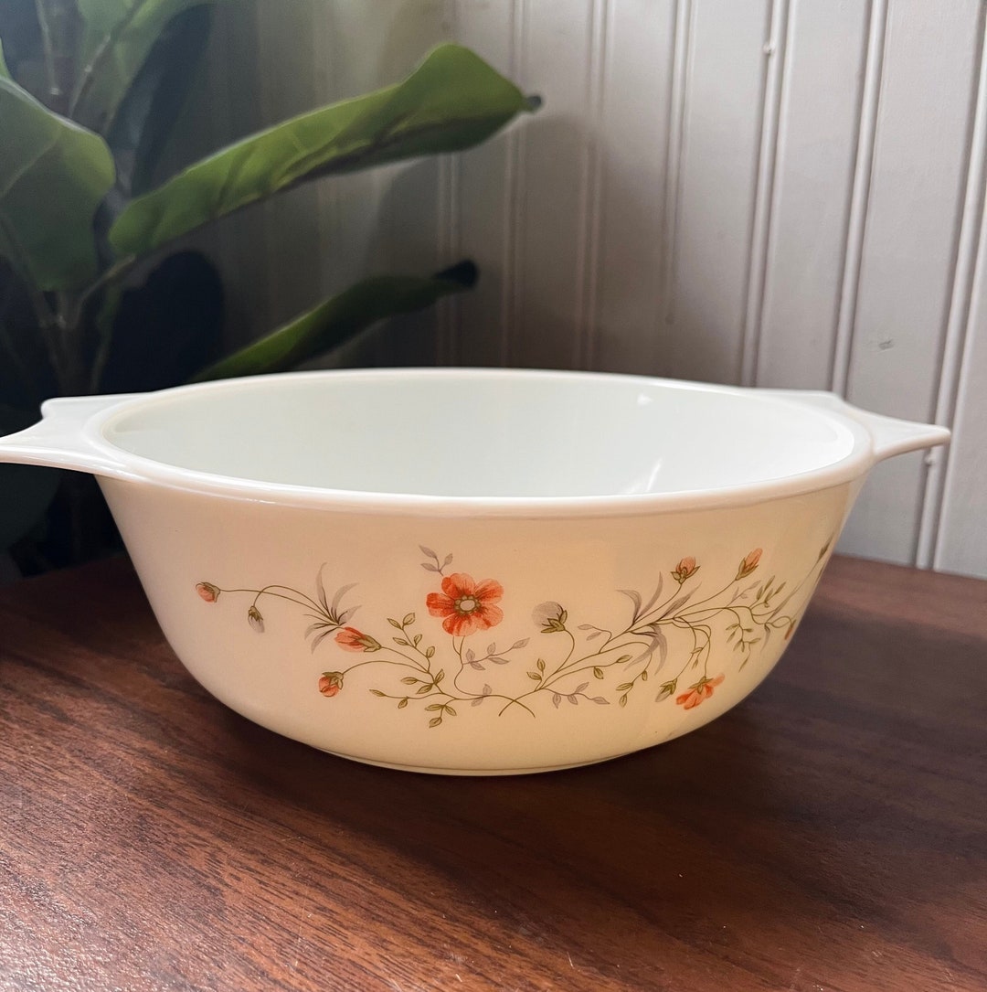 Vintage 1980s Pyrex England Emily Spring Garden Casserole - Etsy