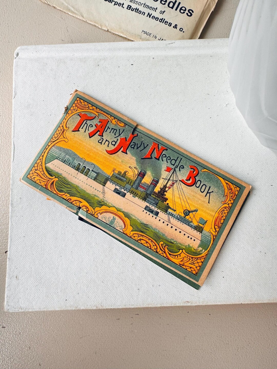 Vintage 1940s Army and Navy Needle Book in Original Envelope, Unused ...