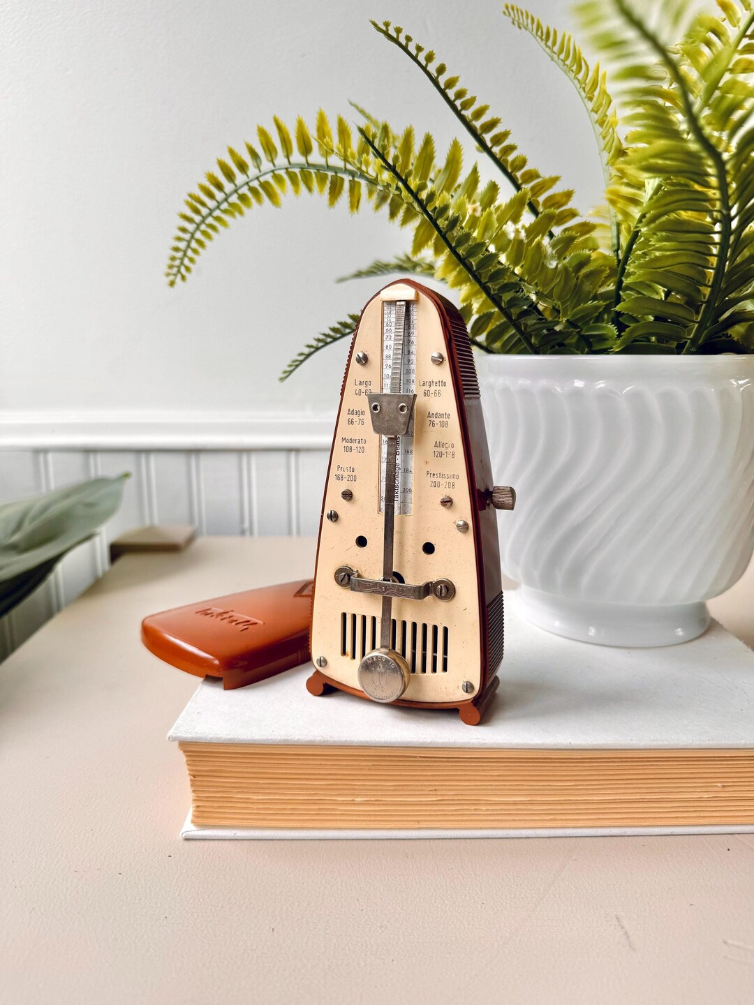 Vintage 1970s Taktell Metronome by Wittner, MCM Mid Century Musical ...