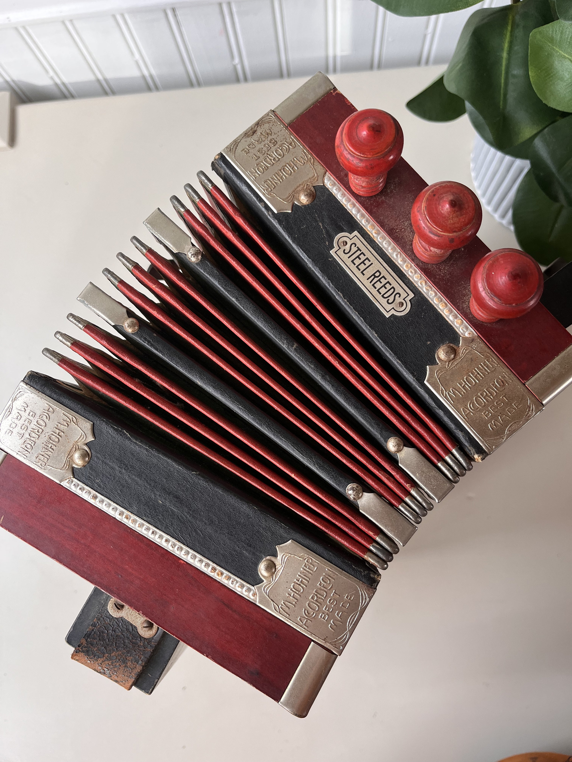 Vintage 1920s M. Hohner Accordion 1926 Antique Musical - Etsy