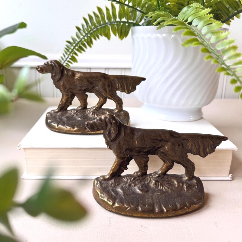 Dog Bookends - Etsy