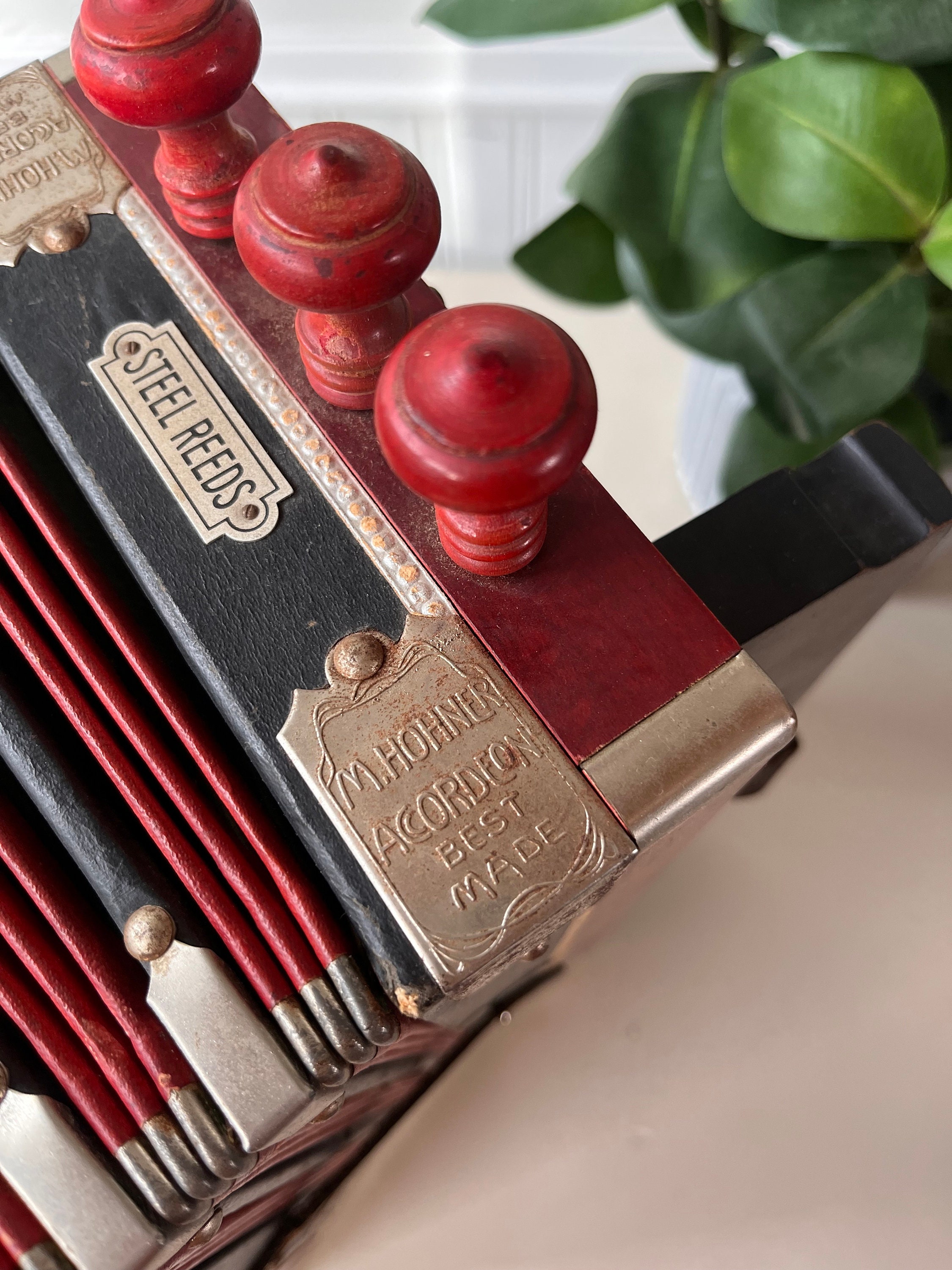 Vintage 1920s M. Hohner Accordion 1926 Antique Musical - Etsy