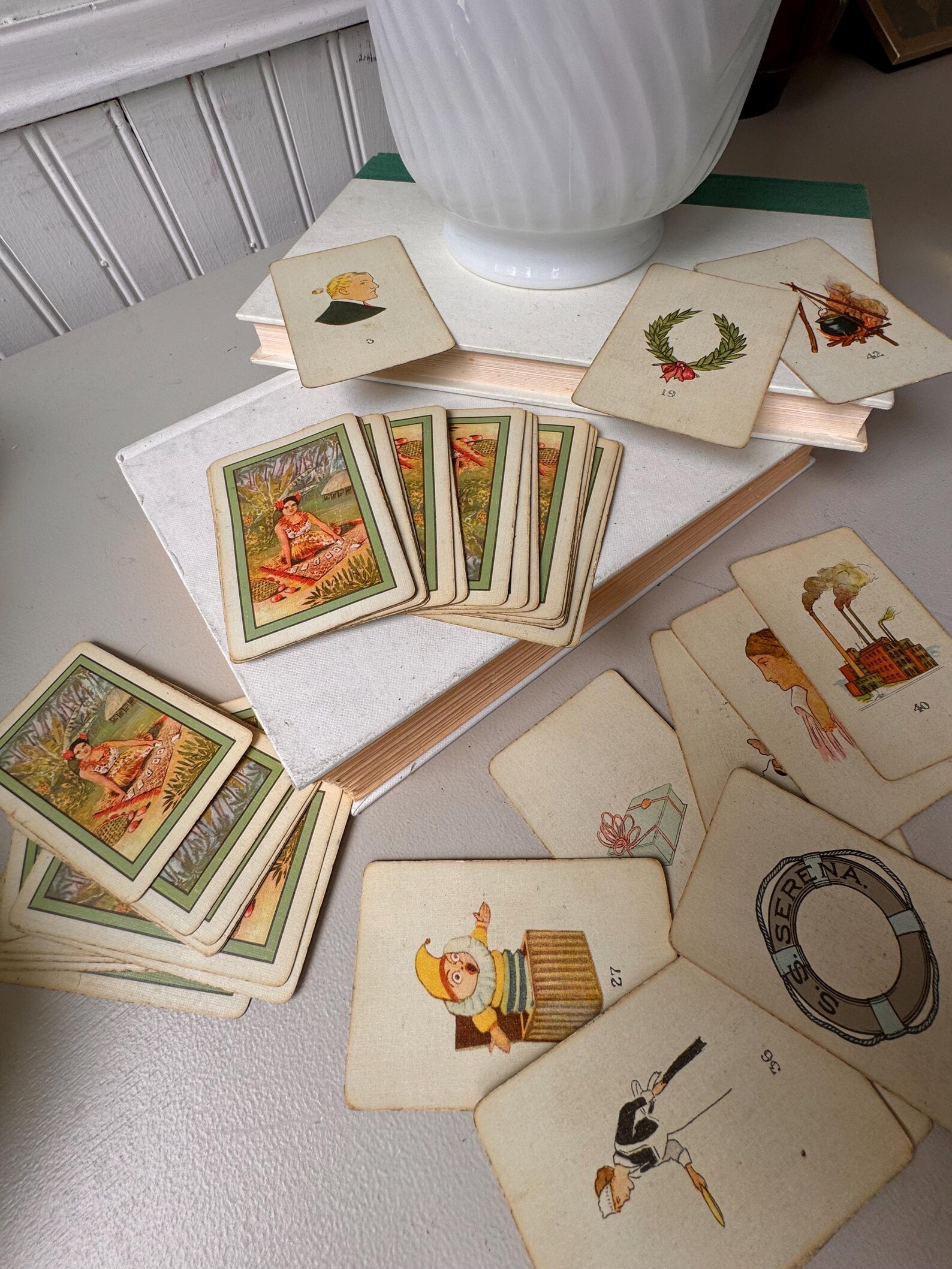 RARE Vintage 1923 Teuila Isobel Field Strong Fortune Telling Cards ...