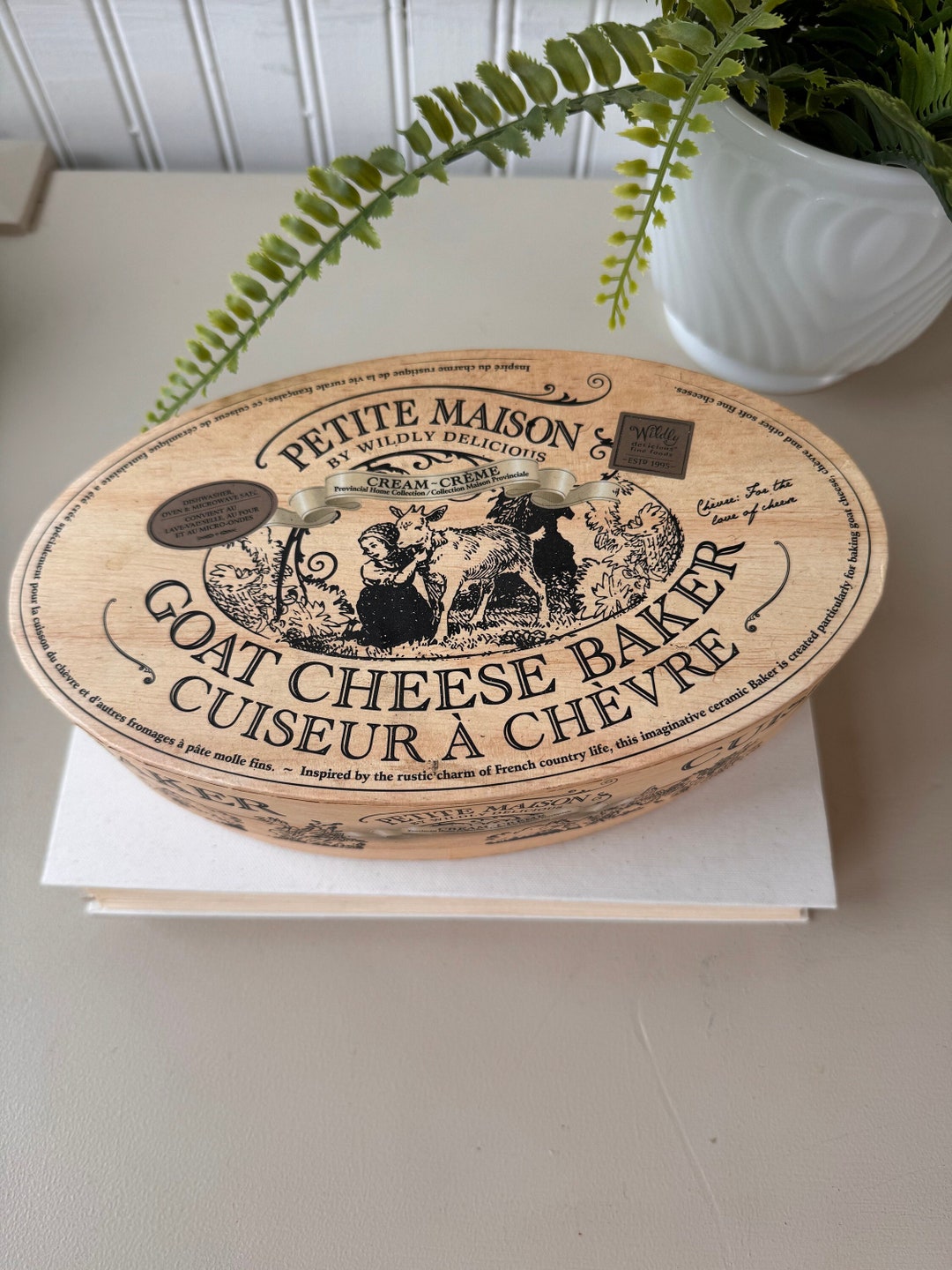 Vintage 1990s Petite Maison Goat Cheese Baker, Wildly Delicious, New in ...