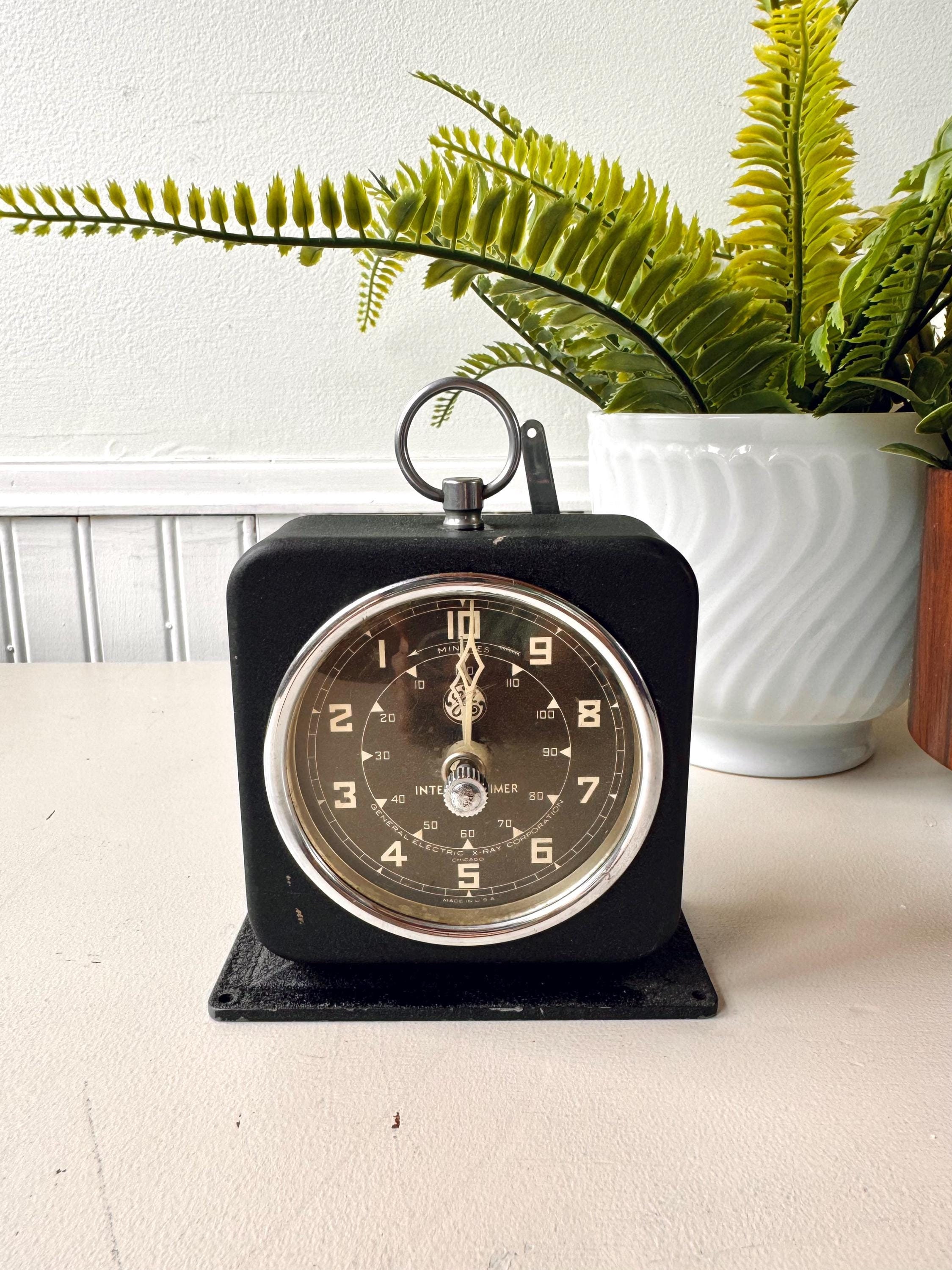 Vintage 1950s General Electric X-ray Medical Interval Timer, MCM Mid ...