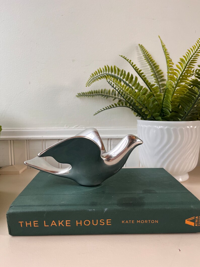 Vintage 1970s Hoselton Aluminum Bird Sculpture, Canadian Art ...