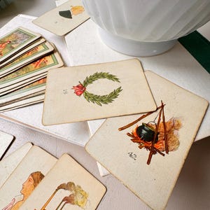 RARE Vintage 1923 Teuila Isobel Field Strong Fortune Telling Cards ...