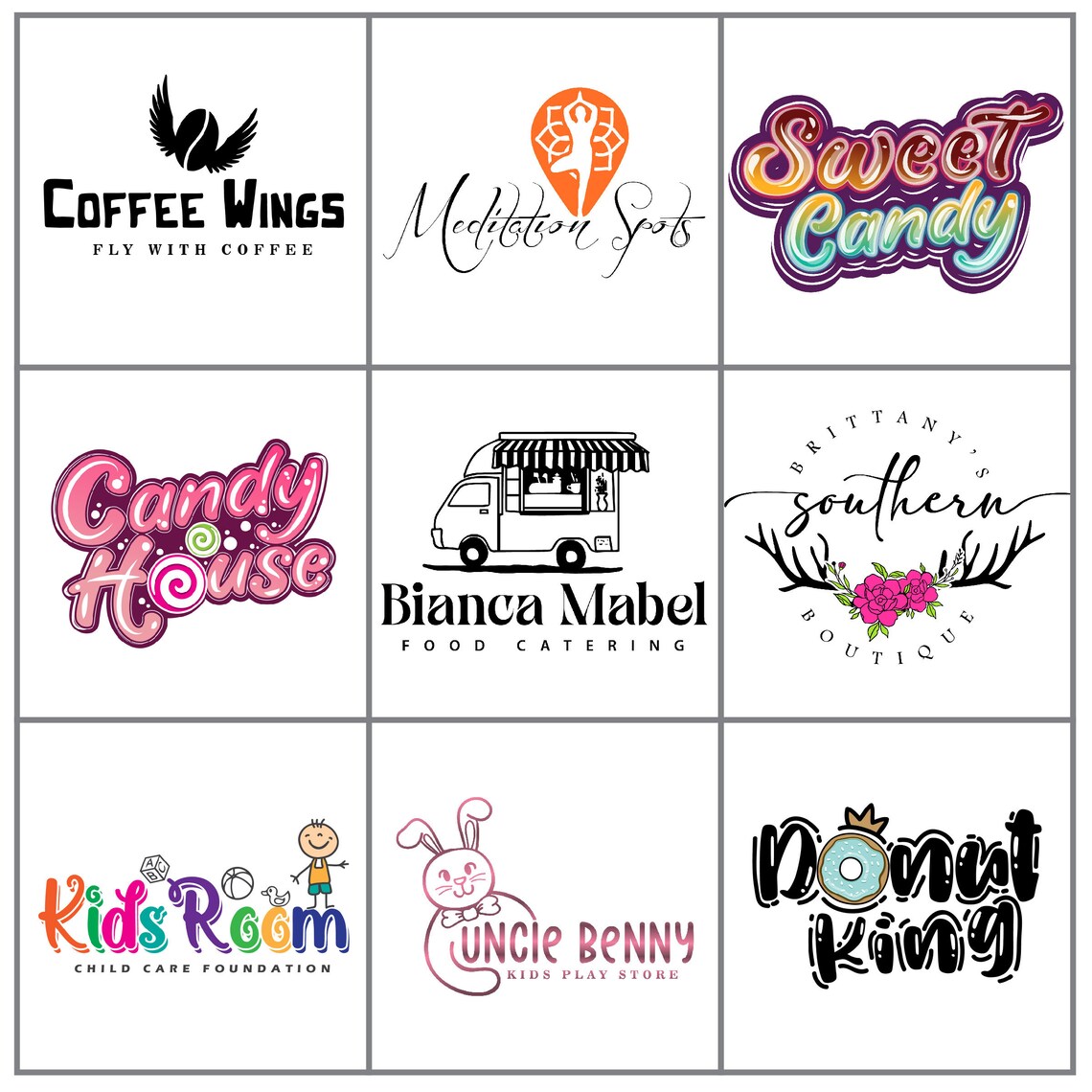 I Make Design Custom Vector Logo Design Handmade Line Art Logo ...