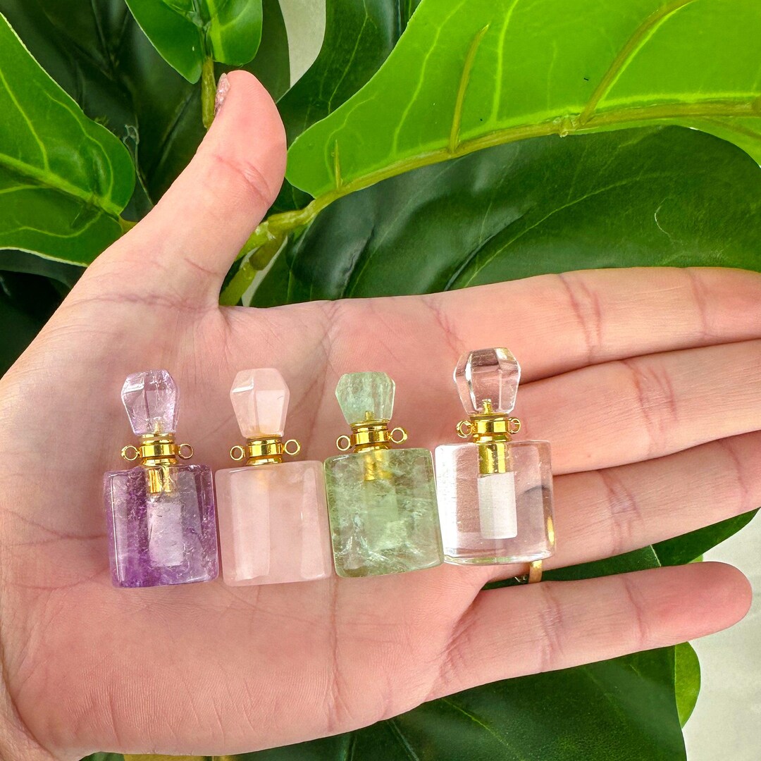 Cute Mini Crystal Perfume Bottle Carvings - Etsy Australia