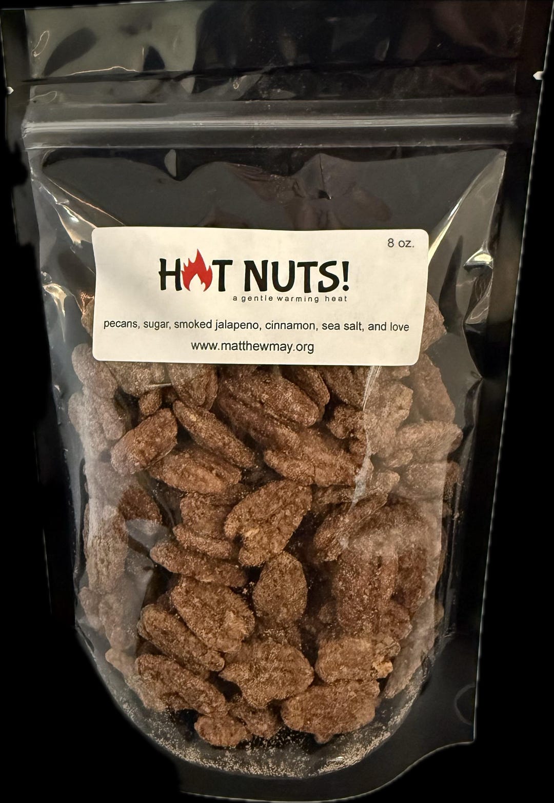 Hot Nut Pecans: Smoked Jalapeno Cinnamon - 1/2 Pound - Etsy