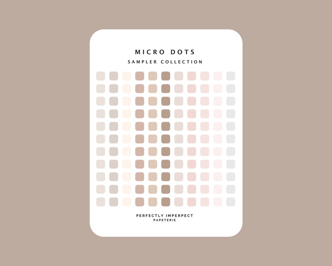 TRANSPARENT MICRO Square Planner Stickers | Minimal & Functional ...