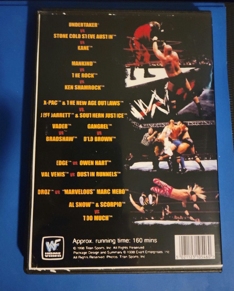 WWF Breakdown 1998 DVD-R - Etsy