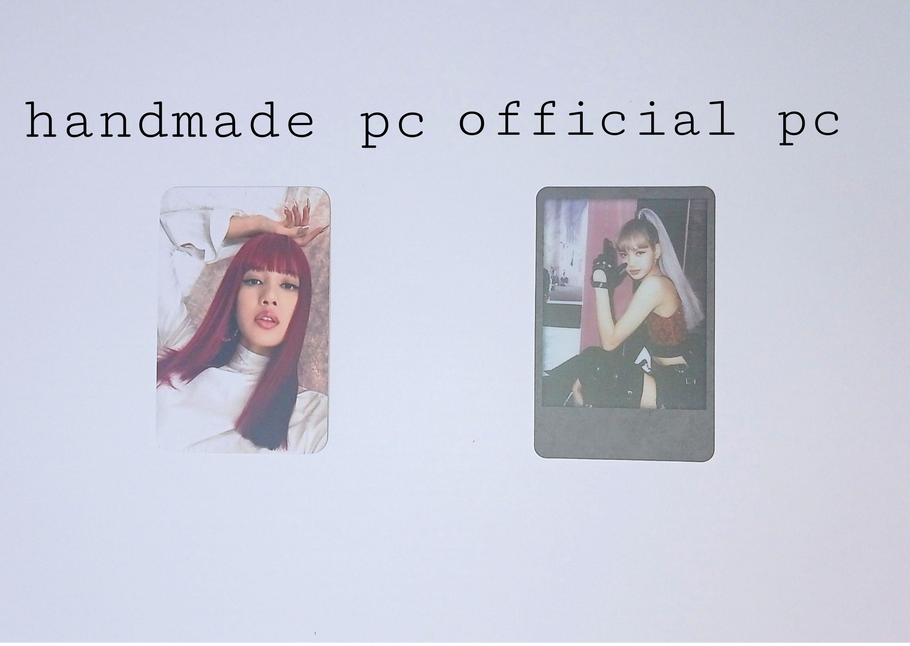 Blackpink Lisa 5 Photocards - Etsy