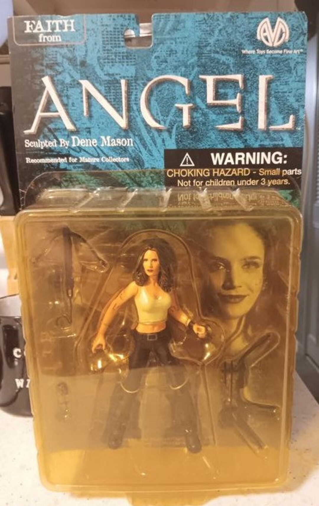 Angel Tv Show Faith Action Figure 2001 Buffy the Vampire Slayer NIP - Etsy