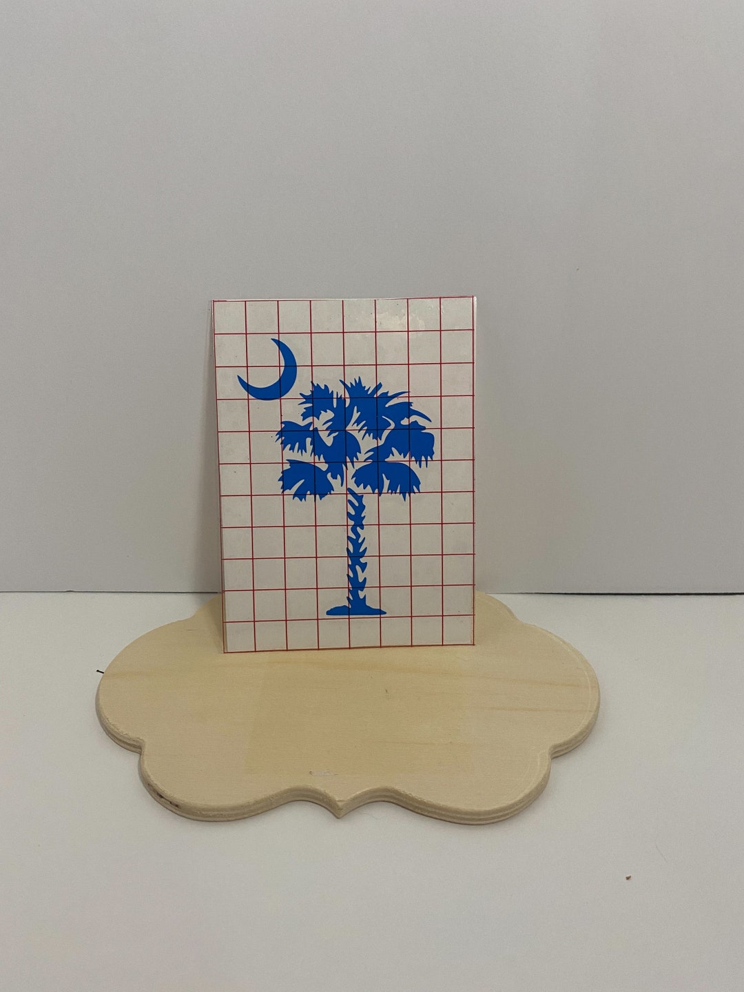 South Carolina Palm Tree Vinyl Decal - Etsy