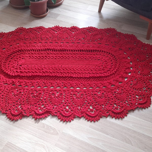 Crochet Rug - Etsy