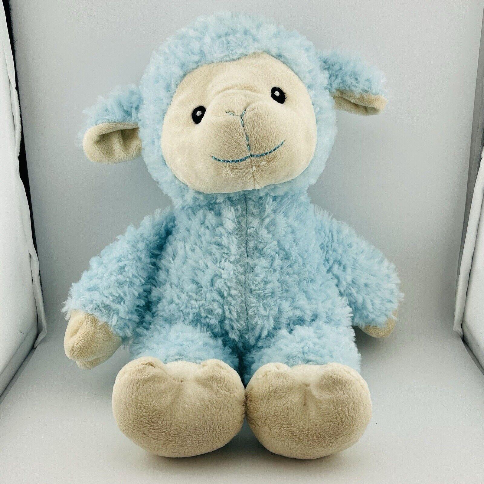 Rare Retired Toys R Us Baby Blue Lamb Sheep Stuffed Plush Toy 14 Tall ...