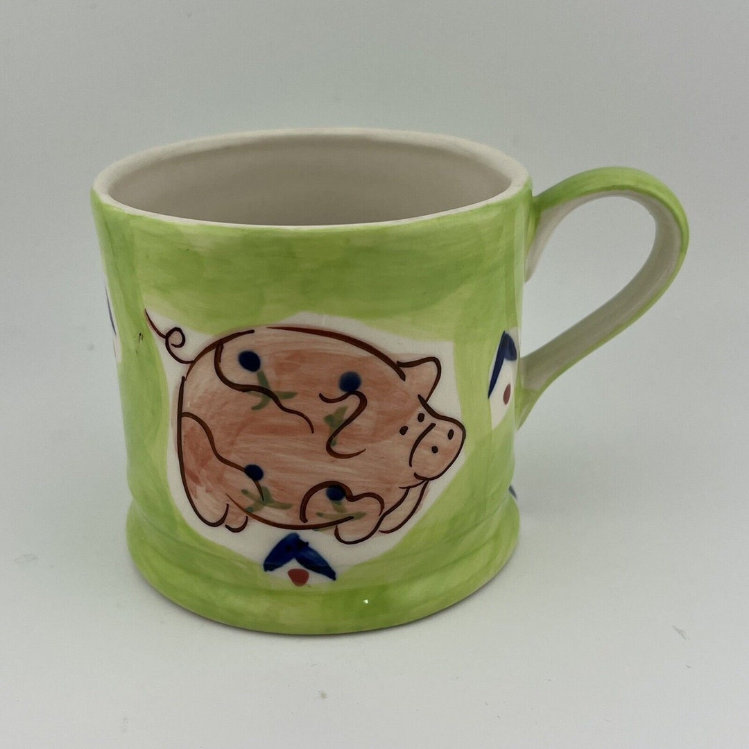 Whittard of Chelsea Limited Edition Pig Farmyard Mug Cup Tea Coffee ...
