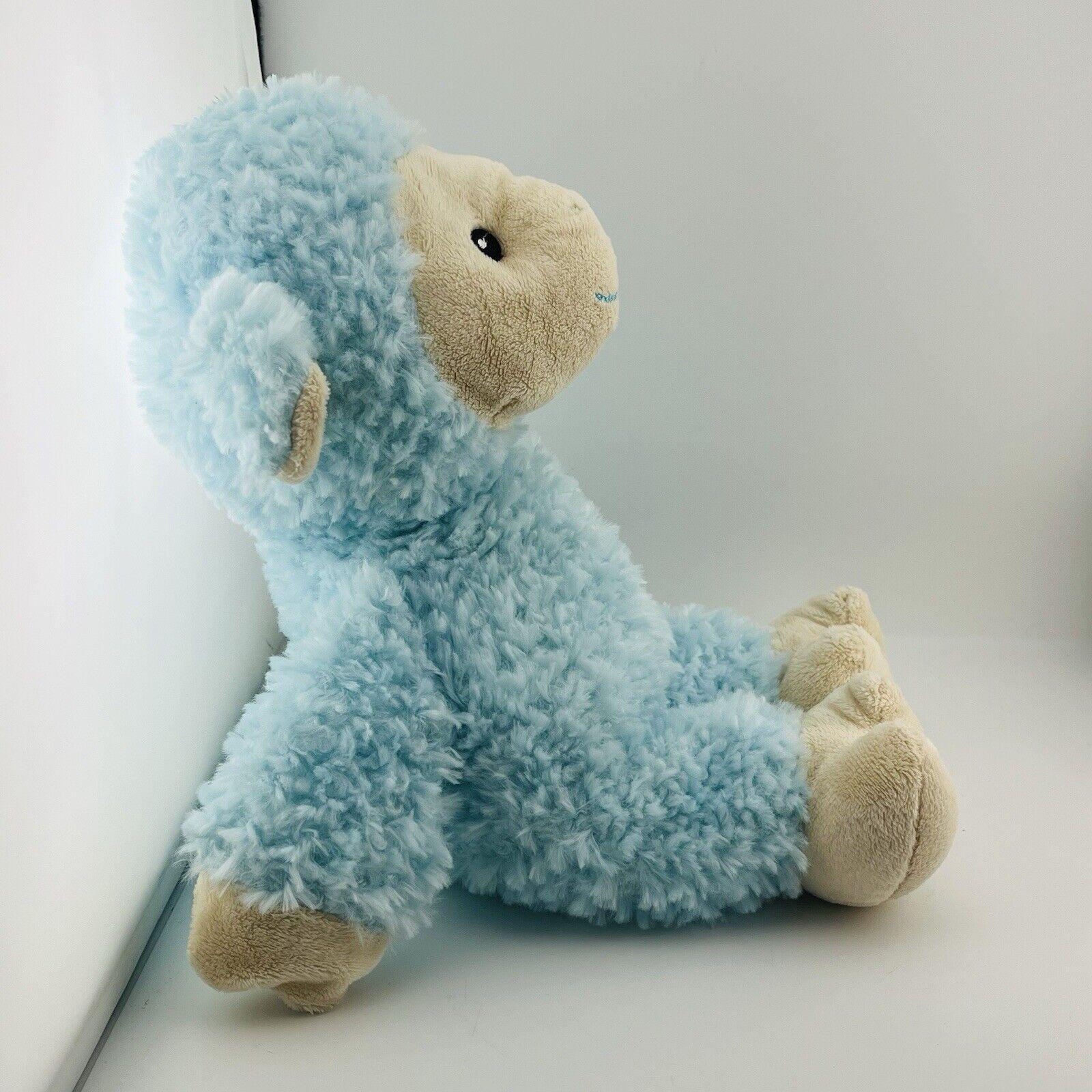Rare Retired Toys R Us Baby Blue Lamb Sheep Stuffed Plush Toy 14 Tall ...