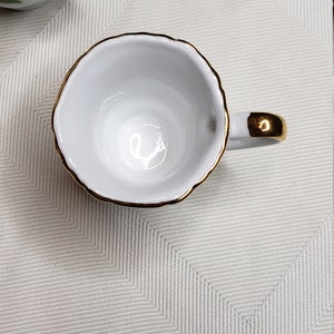 Lefton China Tea Cups Set Lilac Pattern 24k Gold Accents - Etsy