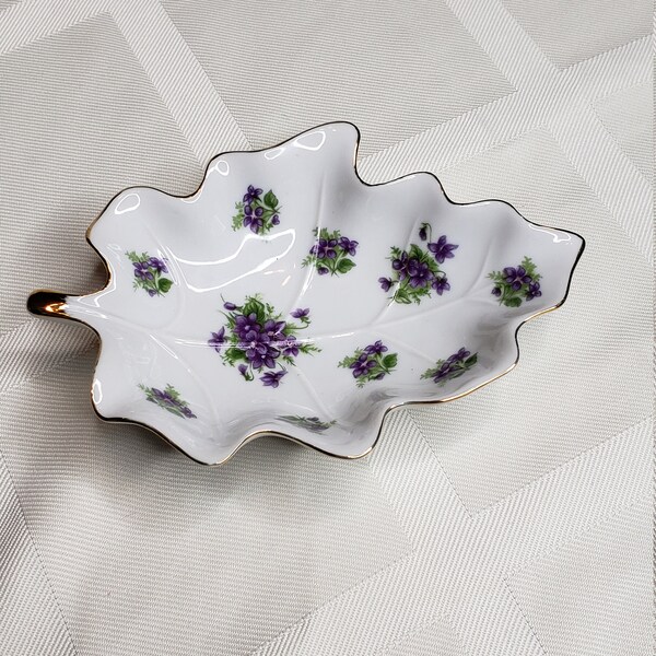 Lefton Purple Chintz - Etsy