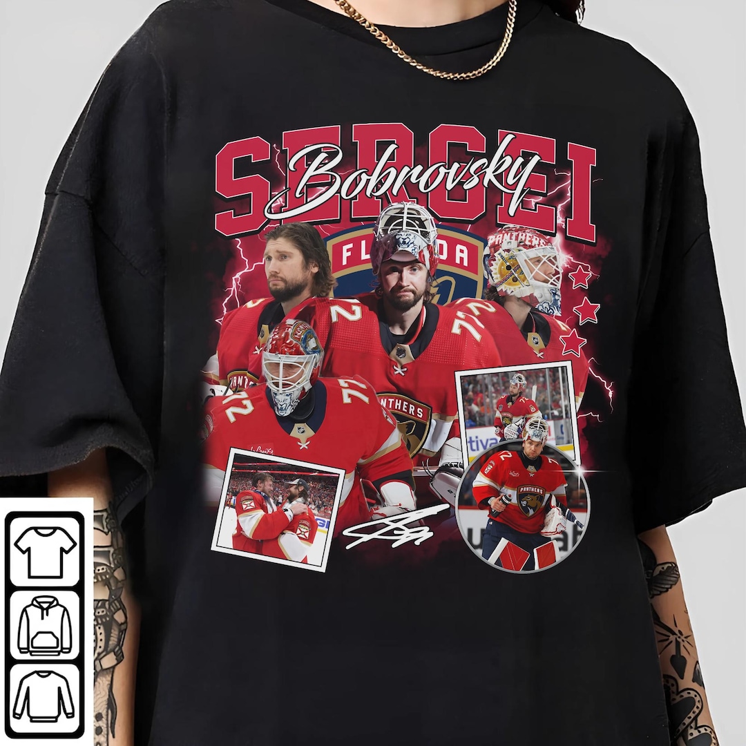 Sergei Bobrovsky Shirt | Florida Panthers Shirt | Florida Hockey Fan ...