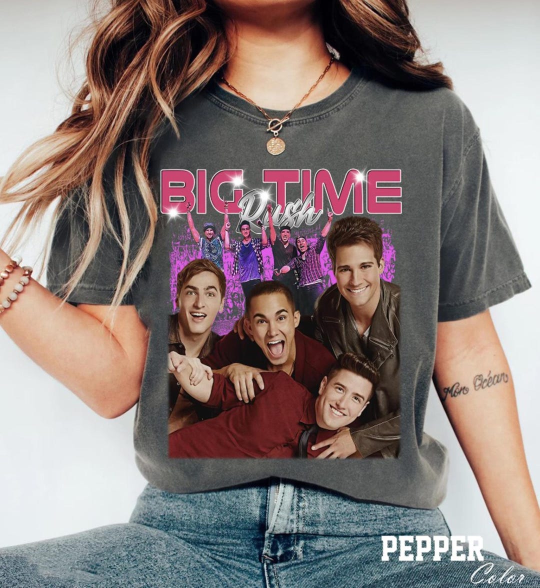 Big Time Rush Shirt, BTR Band, Big Time Rush Fans, Big Time Rush T ...