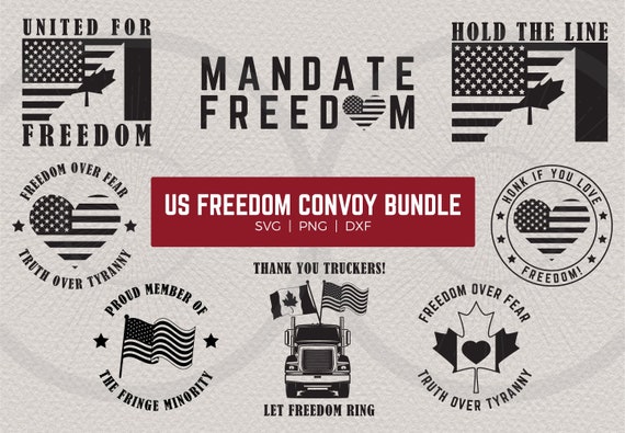Freedom Convoy 2022 SVG Files for Cricut Bundle American - Etsy