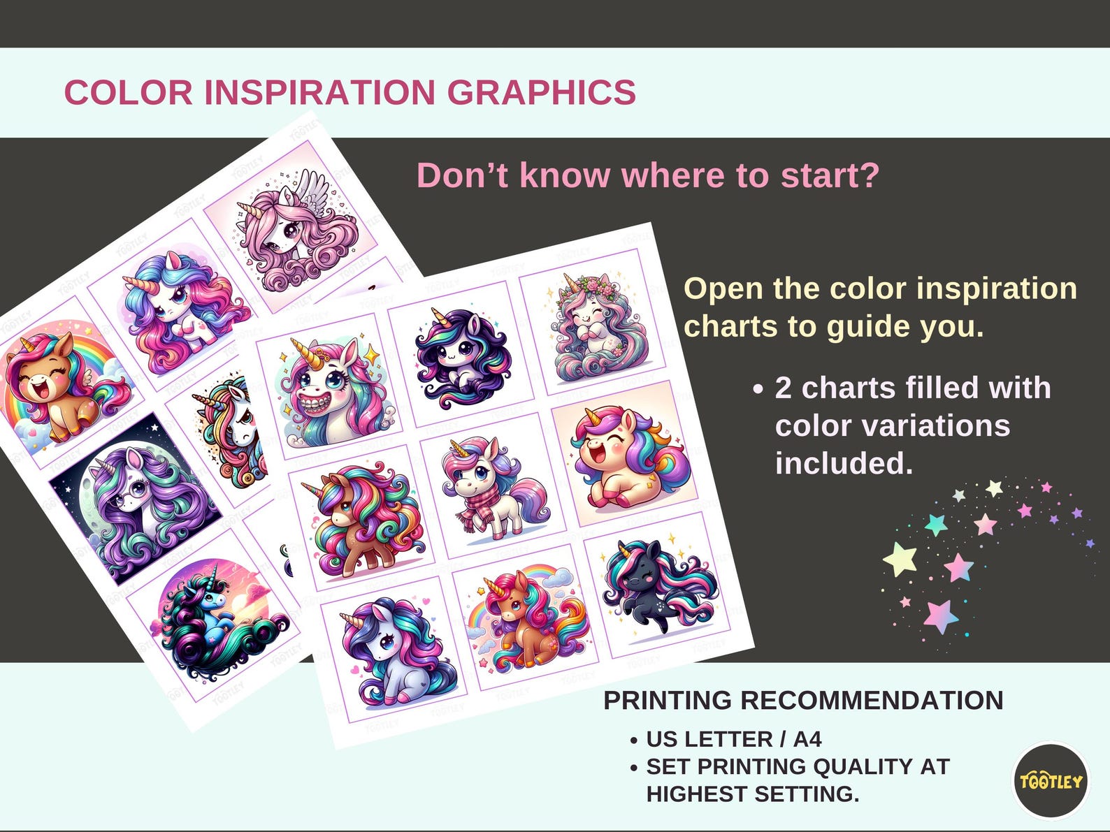 Unicorn Droll: Fun Unicorn Coloring Pages, Printable, Bold and Easy ...