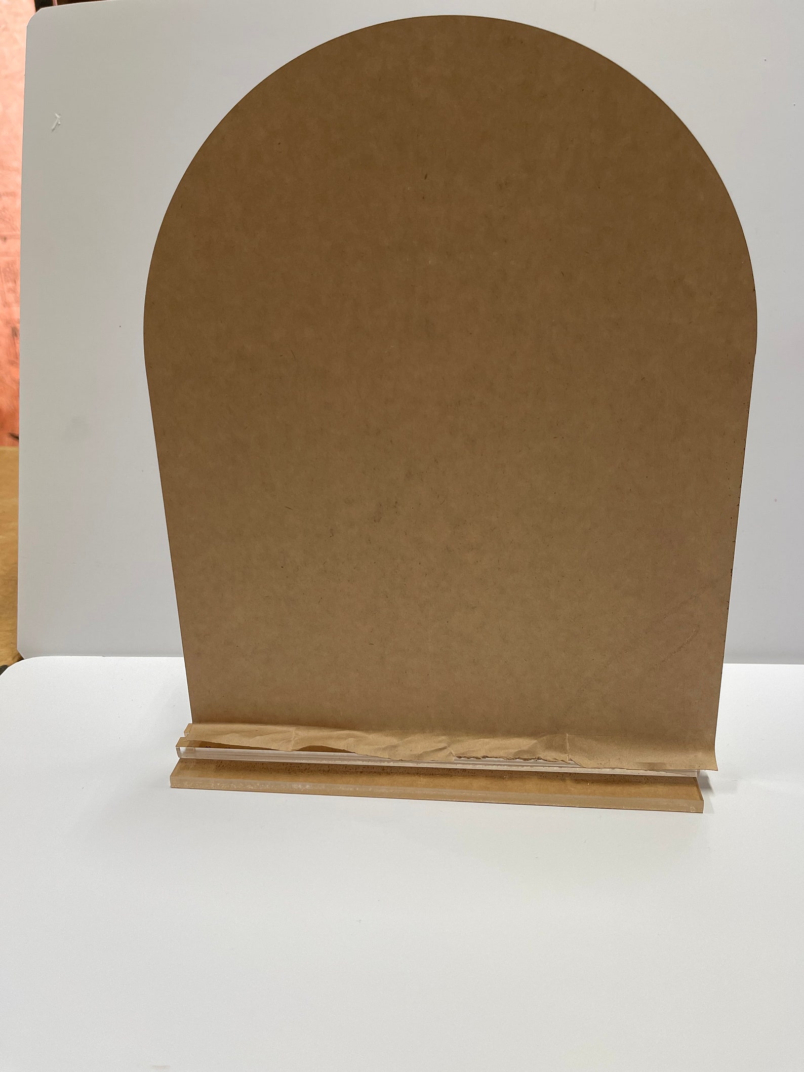 Qty 30 4 X 8 Half Circle Clear Acrylic - Etsy