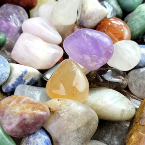 Mixed Tumbled Stones Crystal Confetti Crystals for Beginners Mixed ...