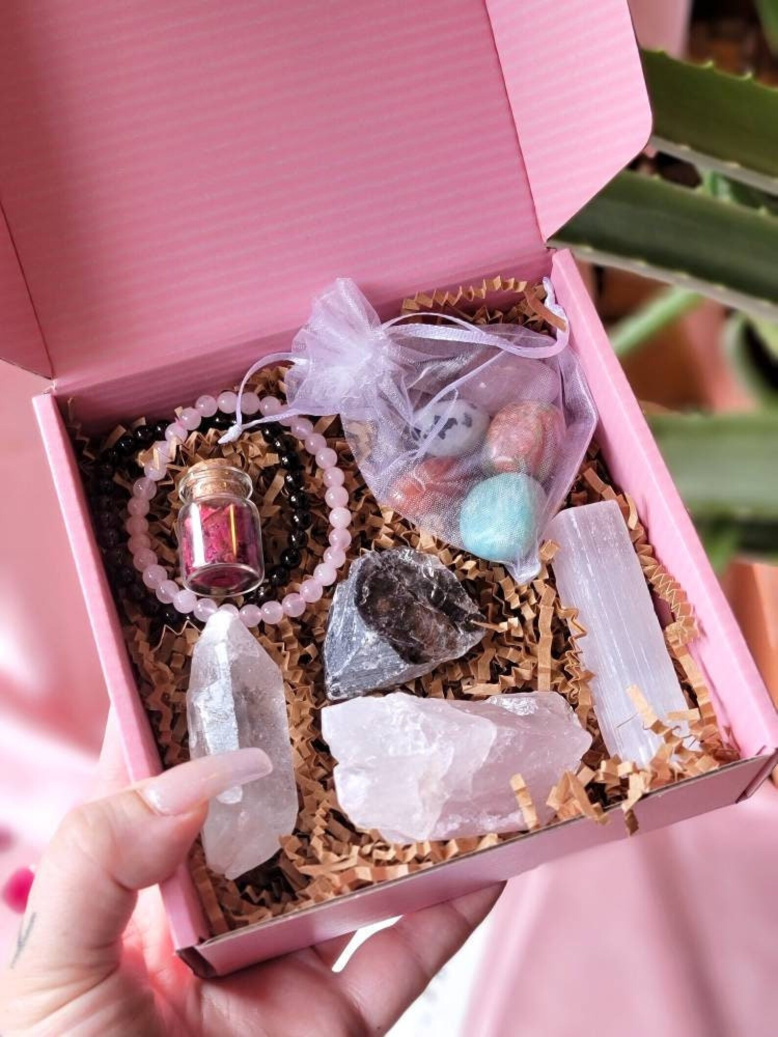 Fertility Crystals Gift Box Crystal Gifts for Her Protection - Etsy