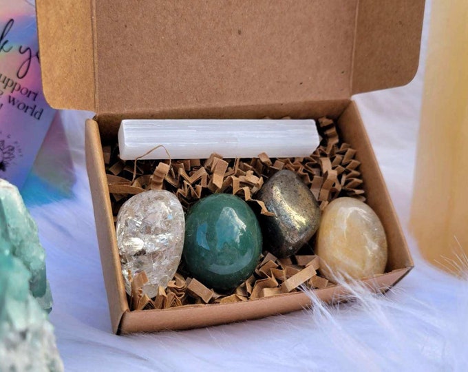 Abundance & Wealth Crystal Gift Box | Abundance Crystal Gift ...